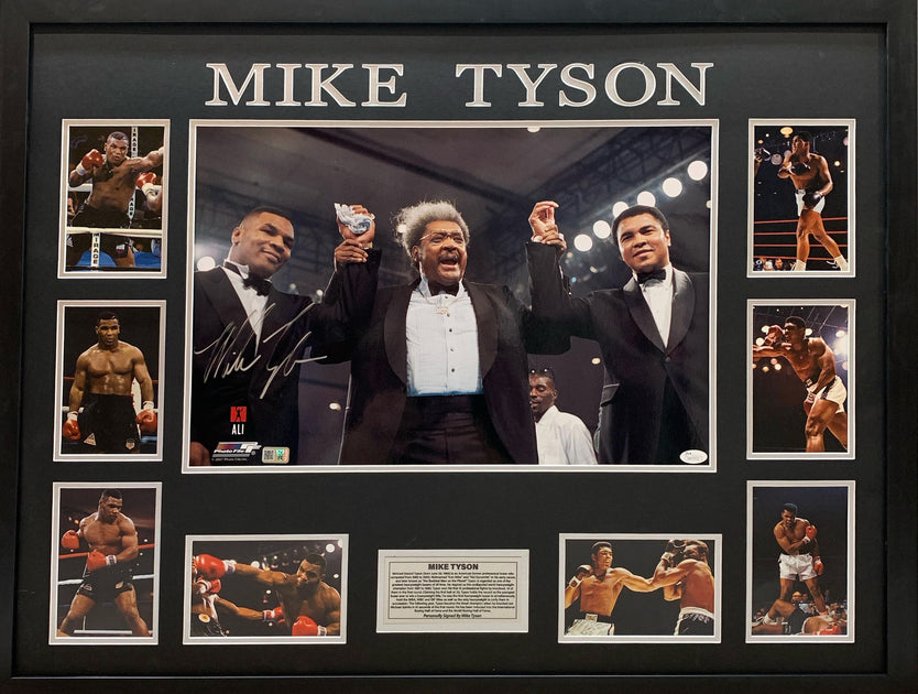 Mike Tyson Frame for the Superstars Collection