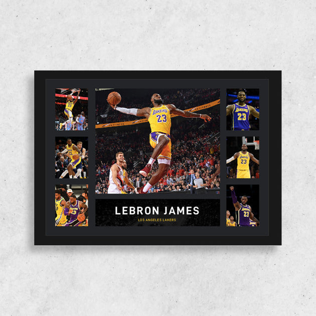 Lebron James Tribute Frames – Lebron James Memorabilia
