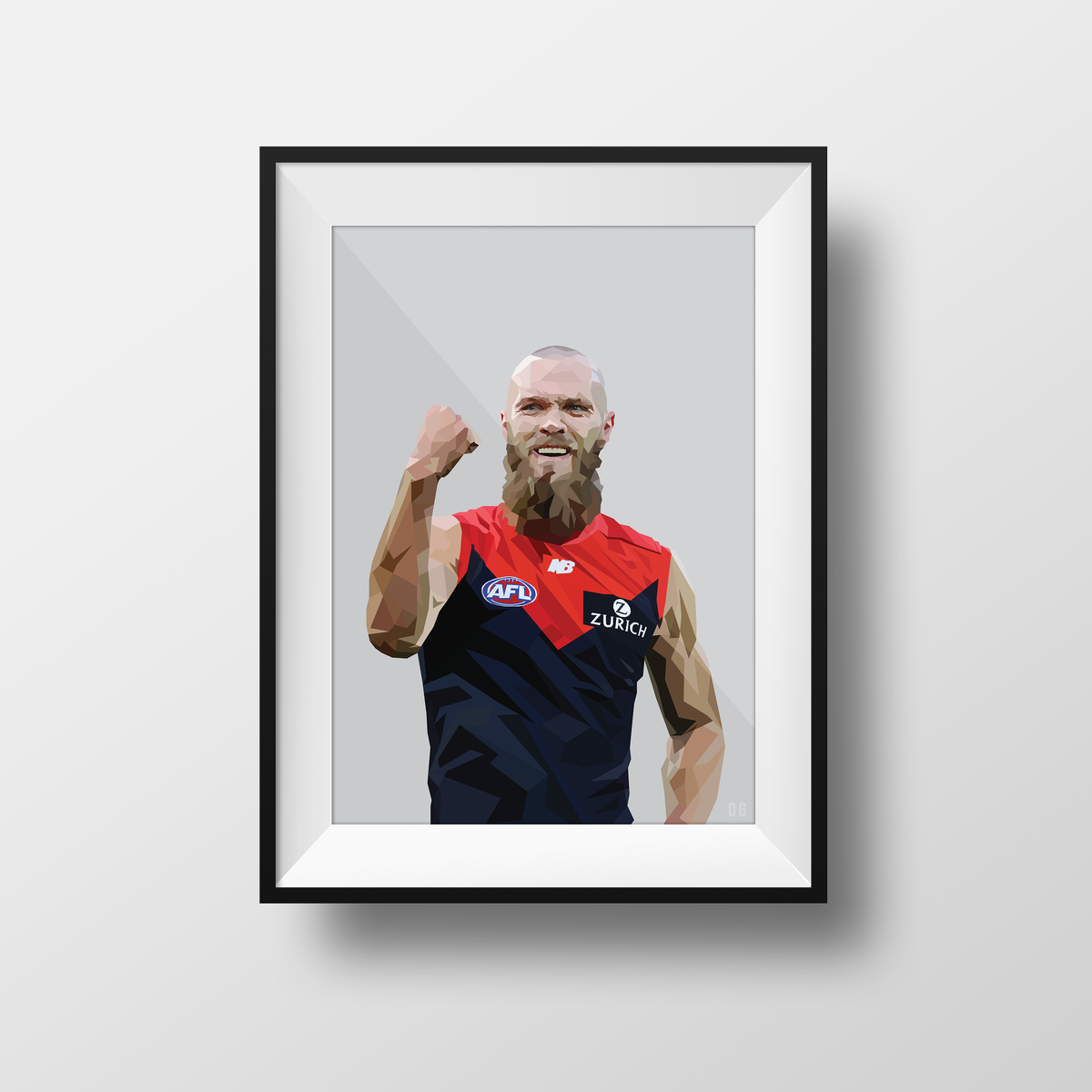 Max Gawn Framed Print - Print | Superstars