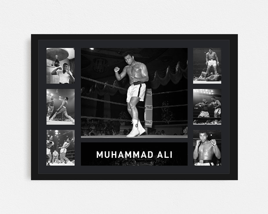Muhammad Ali Tribute Framed - Buy Online Now