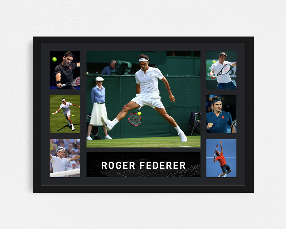 Roger Federer Tribute Frame - Cheltenham VIC | Superstars