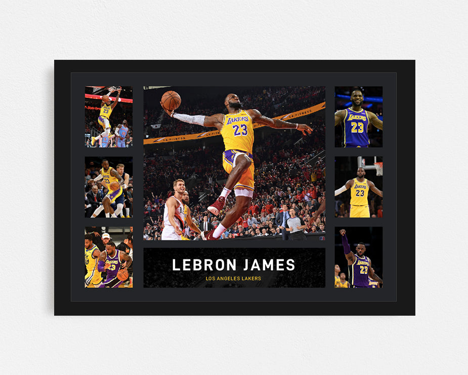 Lebron James Tribute Frame | Superstars Collection
